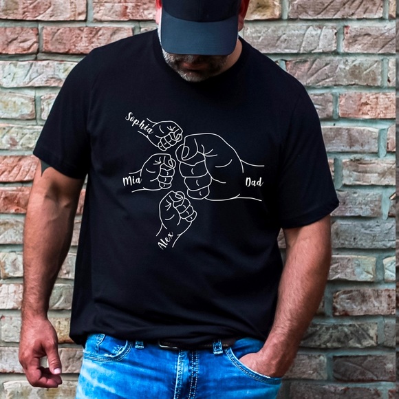 Hand Crafted | Tops | Personalized Gift For Dad Shirt Father Day Gifts ...